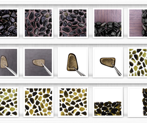 ArtStation - 38 Gold Obsidian Background Textures | Resources