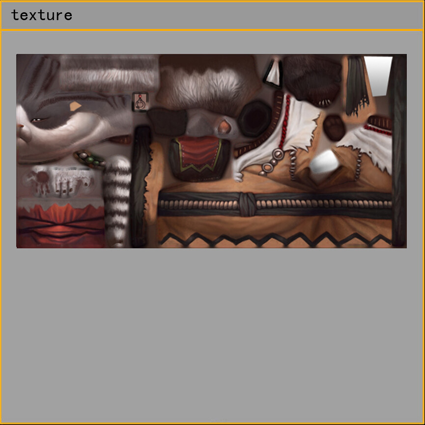 ArtStation - Low poly 3D Monster - meow | Game Assets