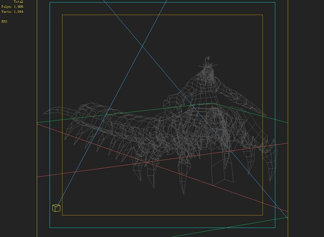 ArtStation - Low poly 3D Monster - Deaf | Game Assets