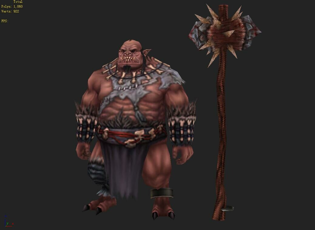 ArtStation - Low poly 3D Monster - Rhinoceros | Game Assets