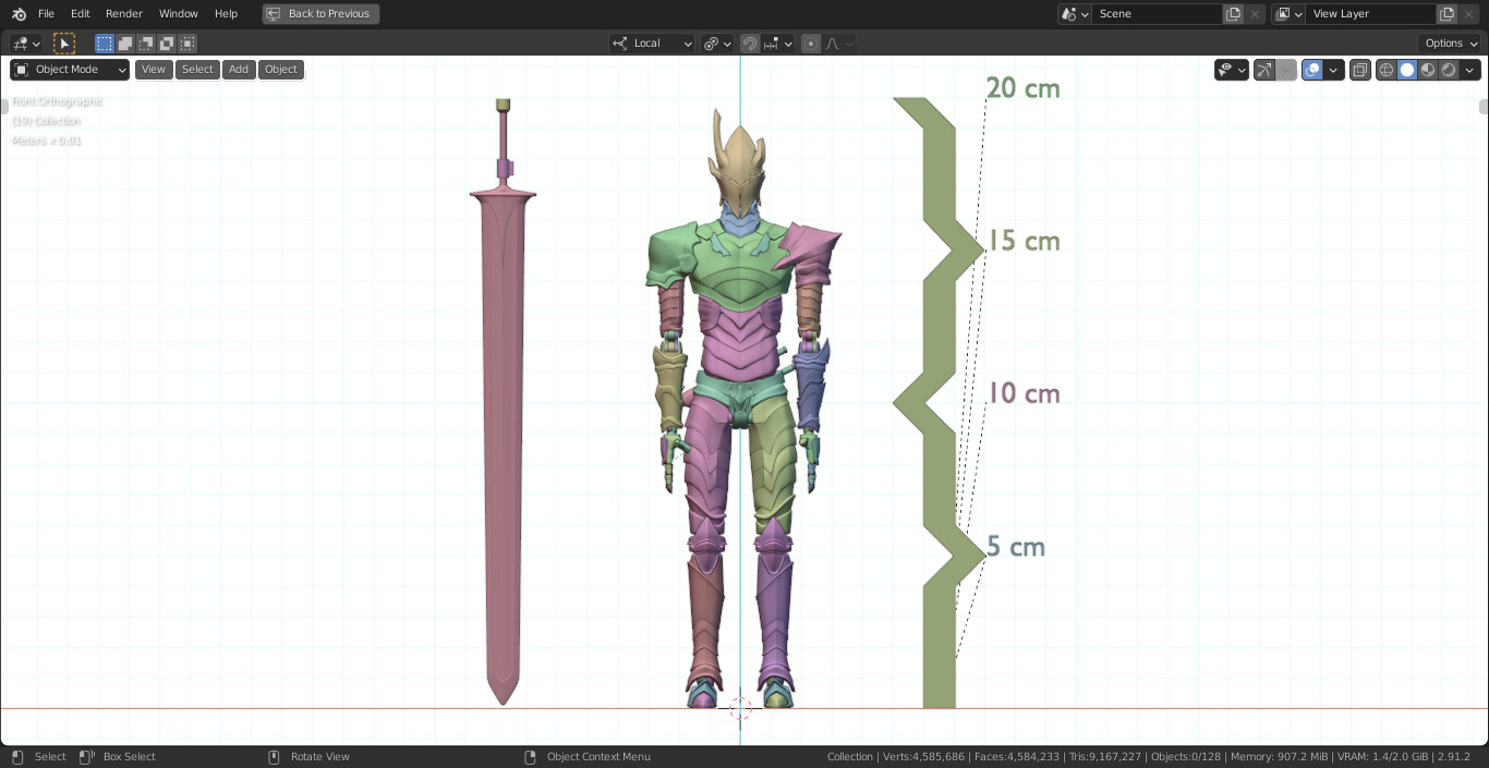 ArtStation - Fan Concept action figure 3d model for print: Igris shadow ...