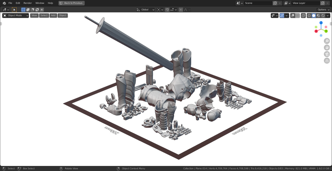 ArtStation - Fan Concept action figure 3d model for print: Igris shadow ...