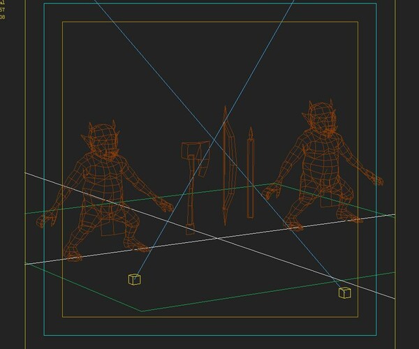 ArtStation - Low poly 3D Monster - Imp | Game Assets