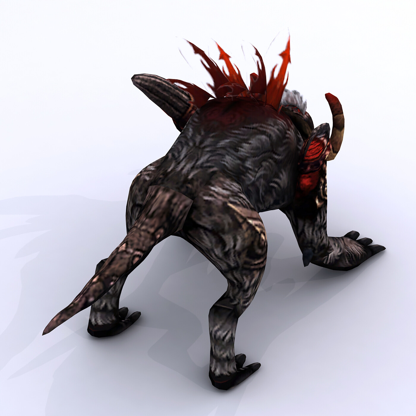 ArtStation - Low poly 3D Monster - Malecon | Game Assets