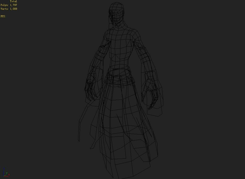 ArtStation - Low poly 3D Monster - Ghost | Game Assets