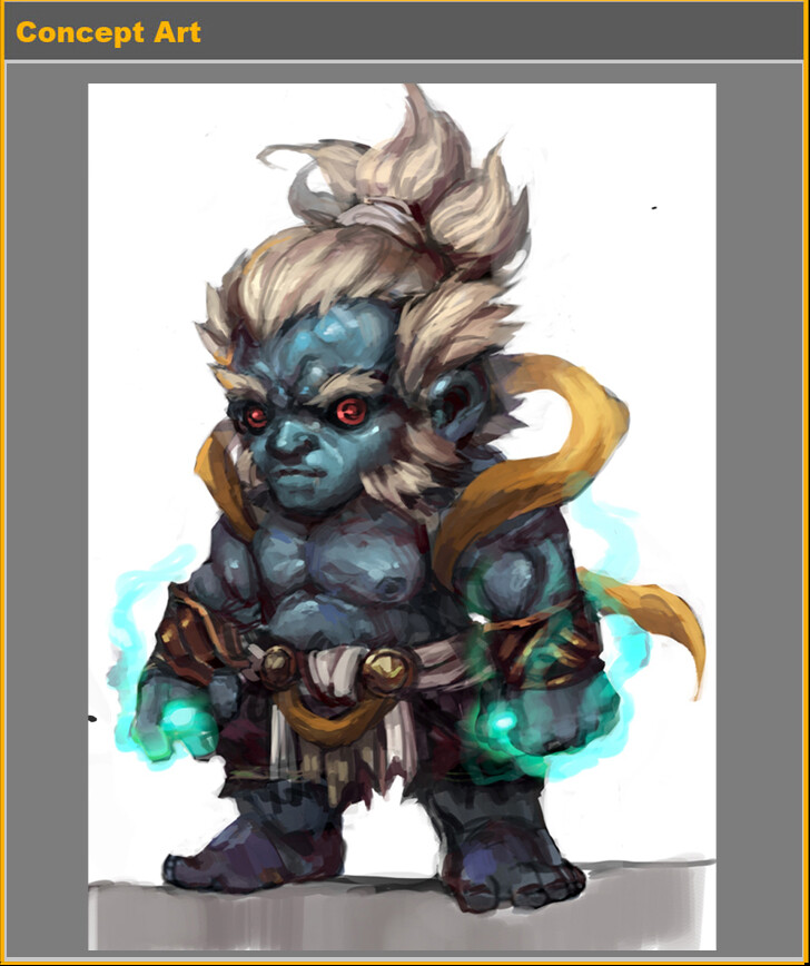 ArtStation - Low poly 3D Monster - Growth Master 01 | Game Assets