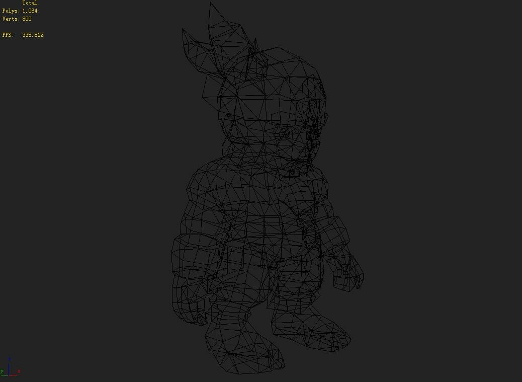 ArtStation - Low poly 3D Monster - Growth Master 01 | Game Assets