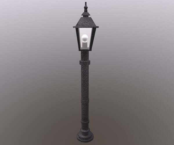 ArtStation - Vintage lampost | Resources
