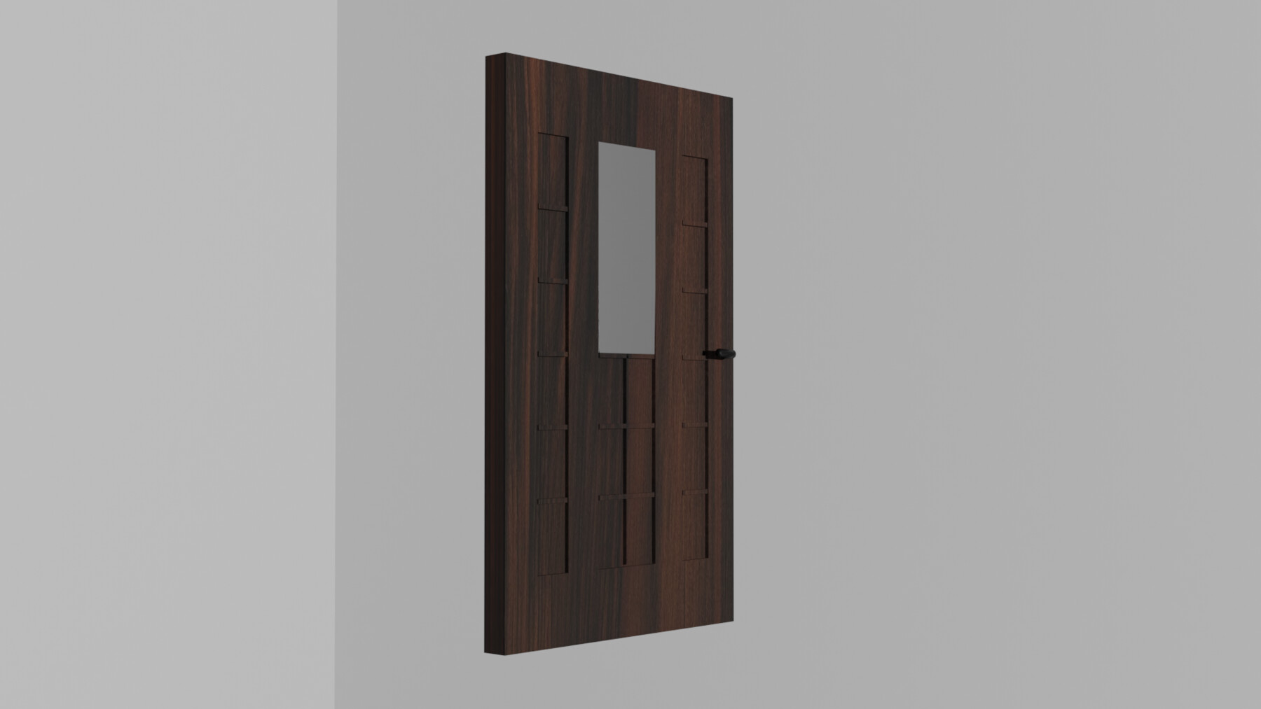 ArtStation - Wodden Door with Window | Game Assets