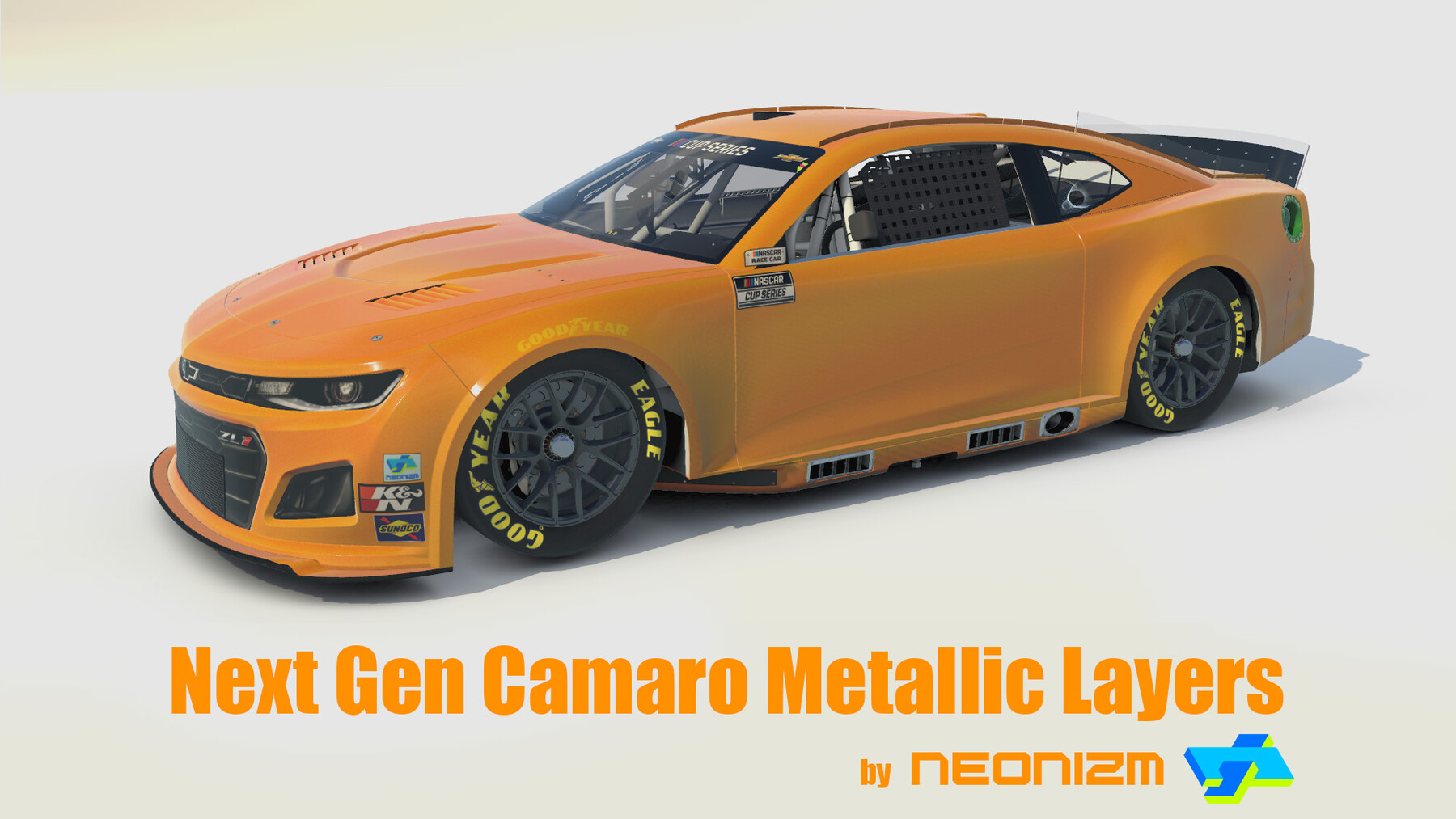 ArtStation - Neonizm Texture Tool Kit - iRacing NASCAR Next Gen Chevy ...