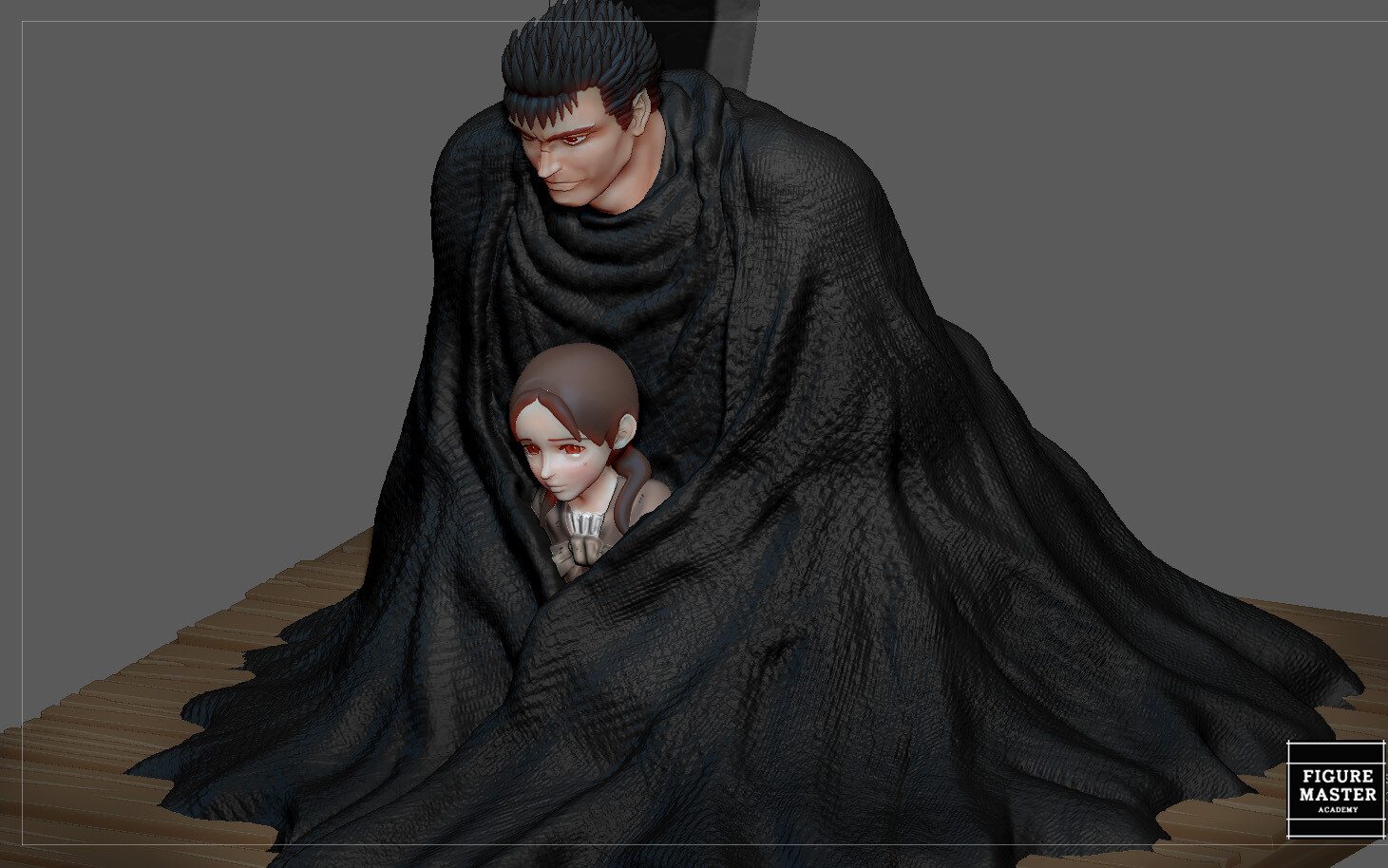 ArtStation - BERSERK GUTS FANTASY ANIME SWORD CHARACTER 3D PRINT MODEL ...