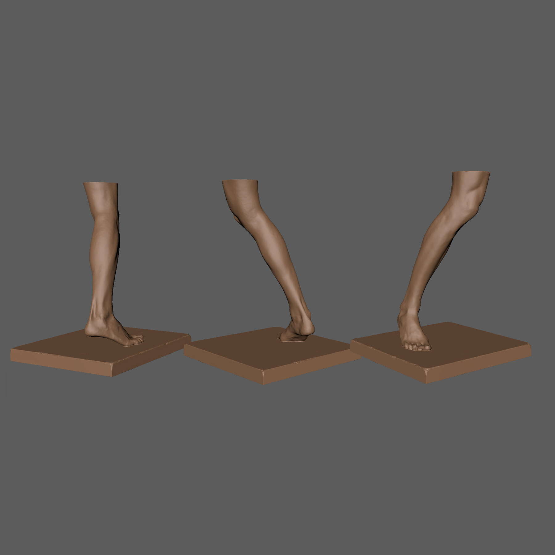 ArtStation - Leg statue model | Resources