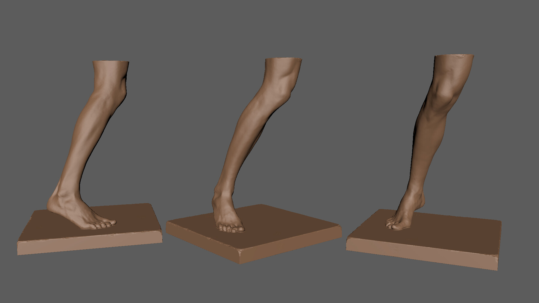 ArtStation - Leg statue model | Resources
