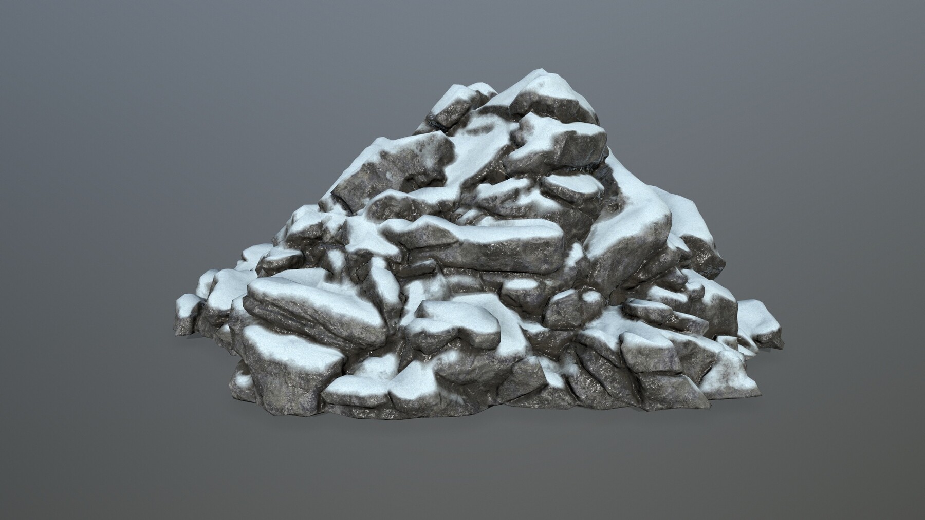 ArtStation - snow rocks | Game Assets