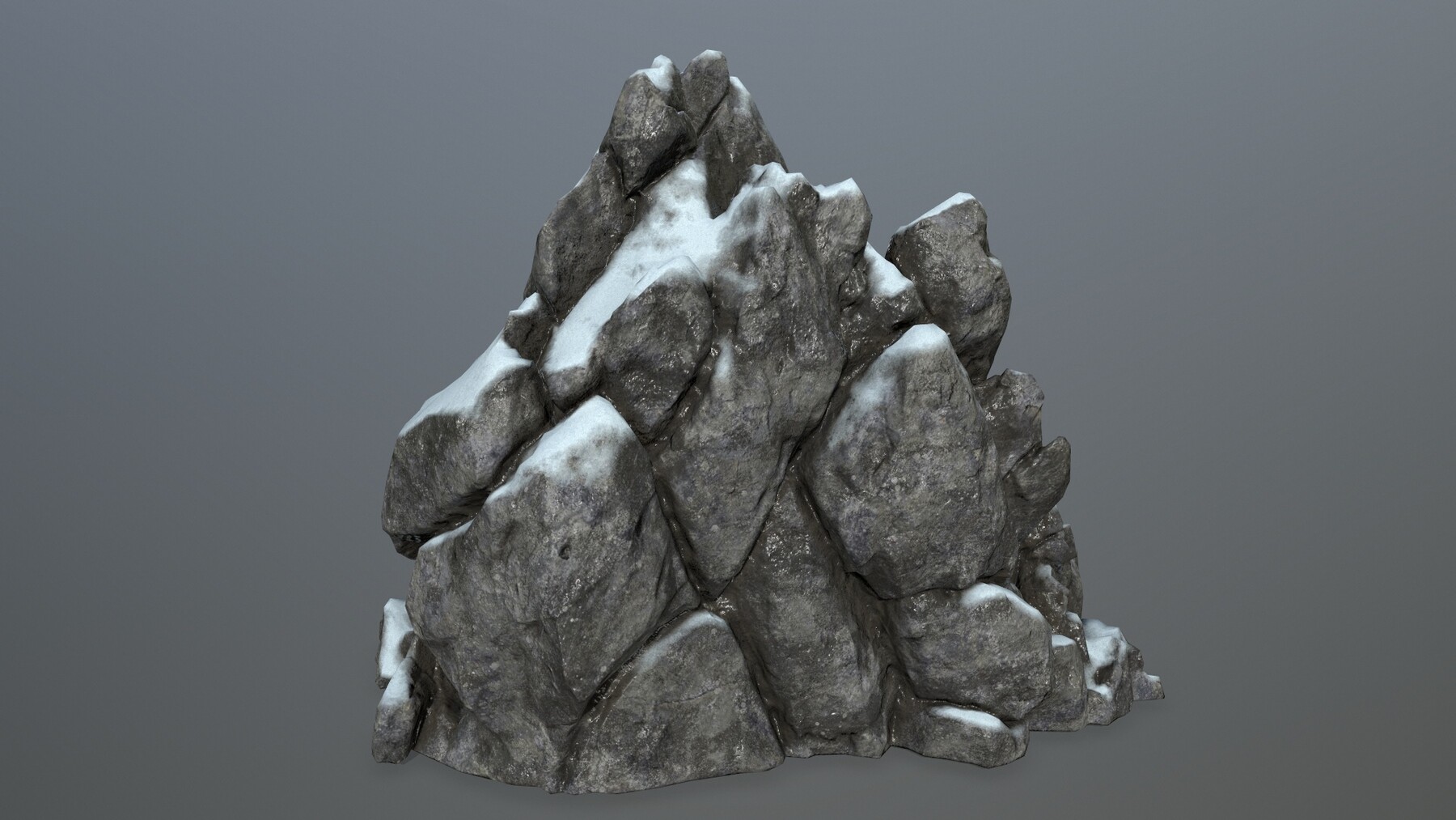 ArtStation - snow rocks | Game Assets