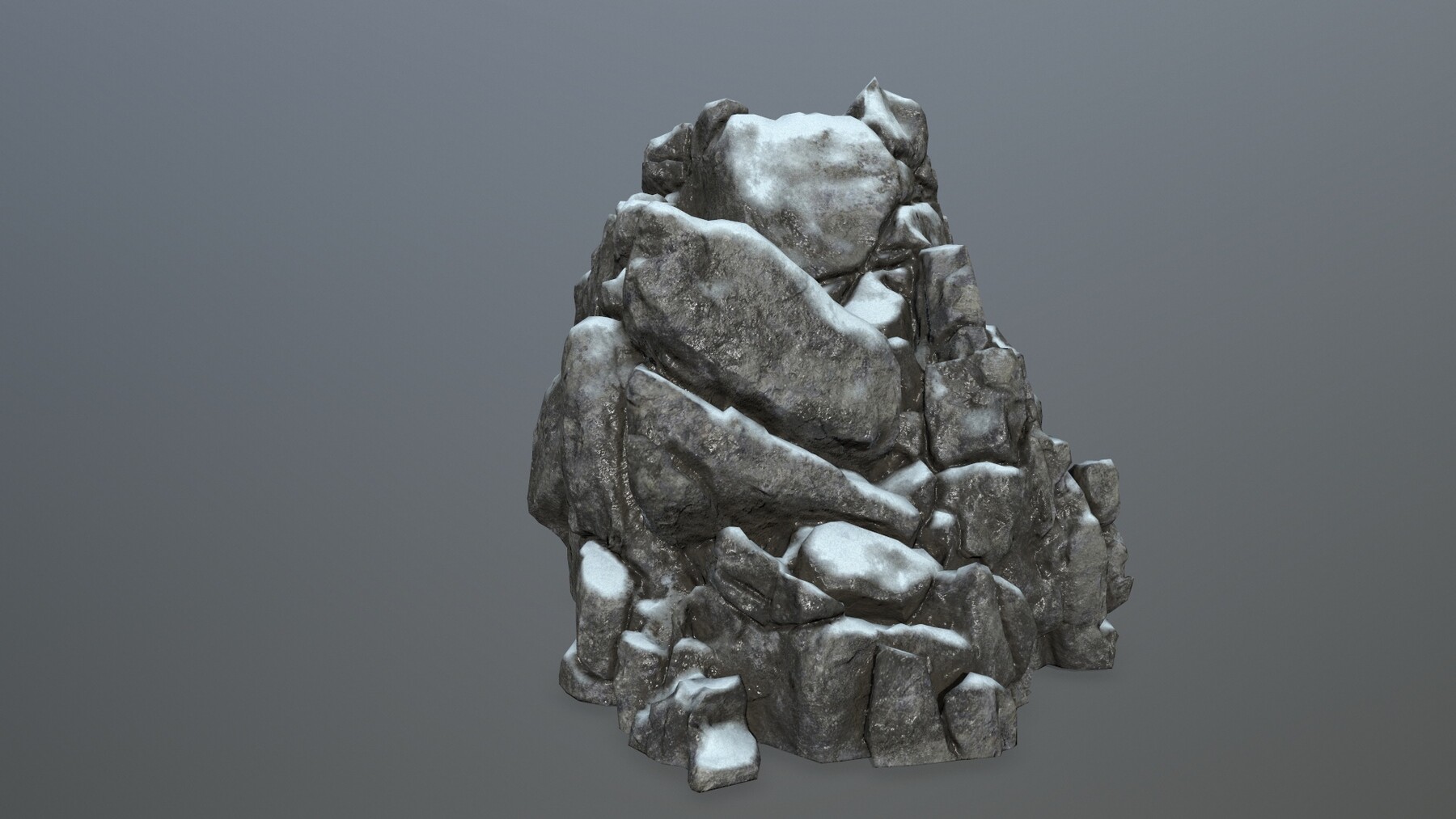 ArtStation - snow rocks | Game Assets