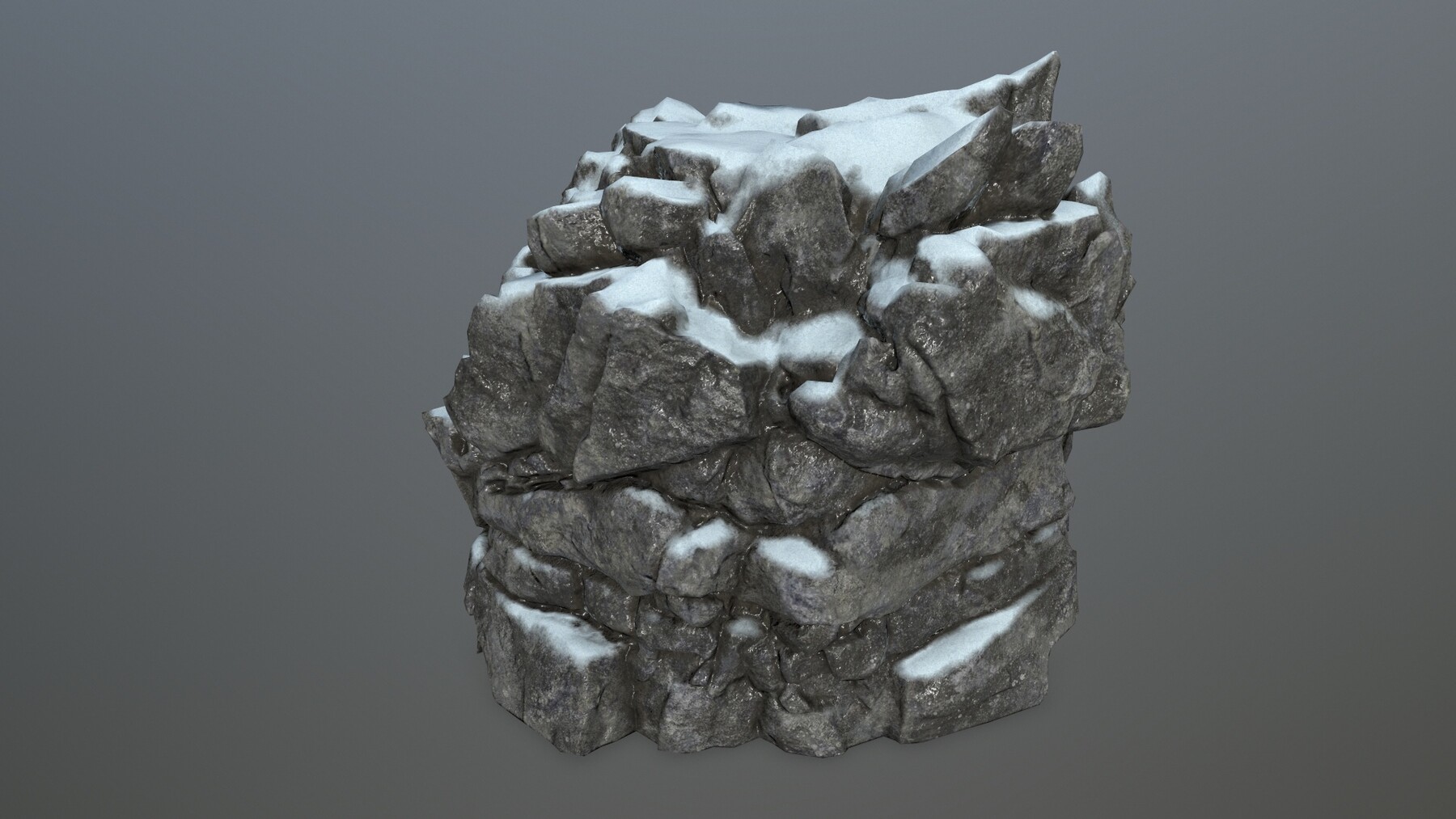 ArtStation - snow rocks | Game Assets