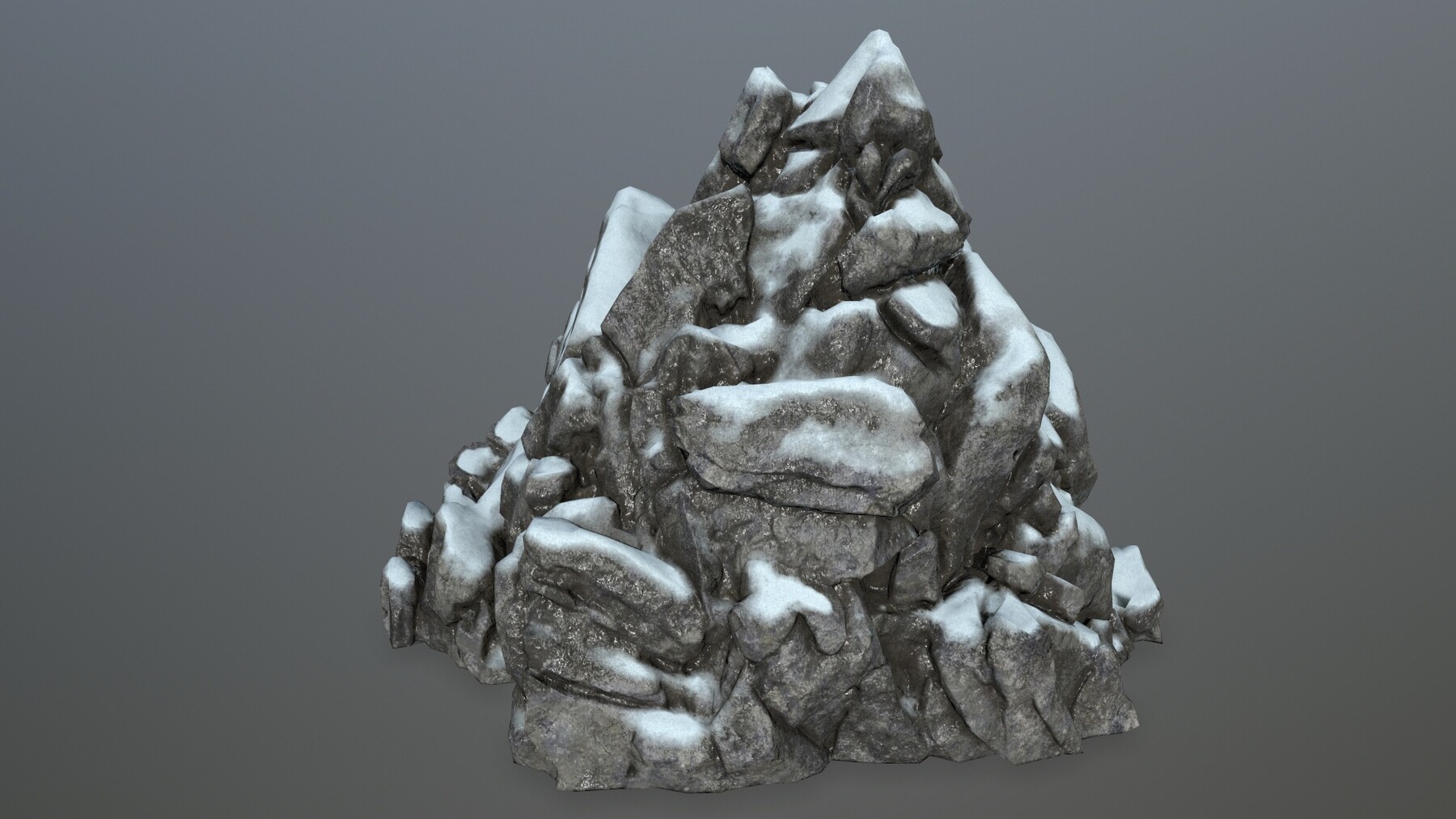 ArtStation - snow rocks | Game Assets