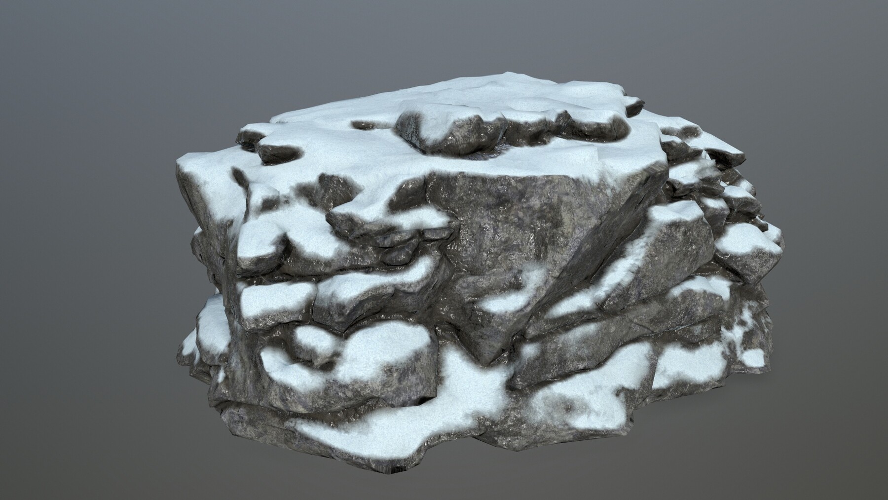 ArtStation - snow rocks | Game Assets