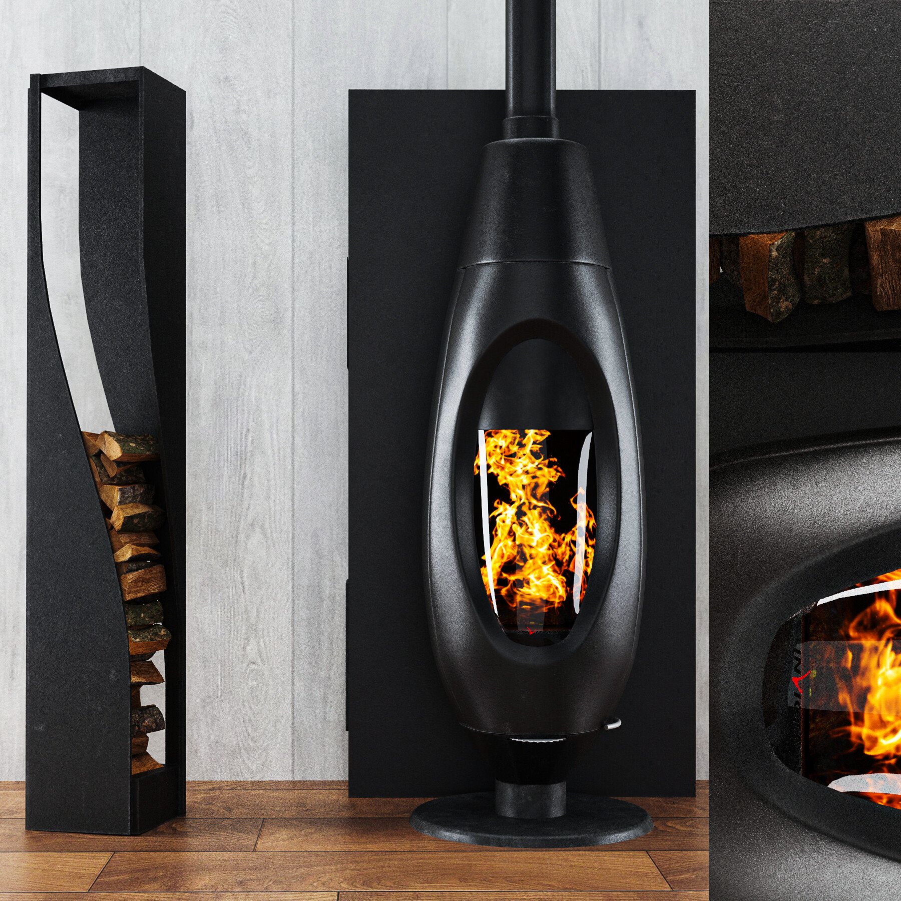 ArtStation - Fire Fireplace_invicta-01 | Resources