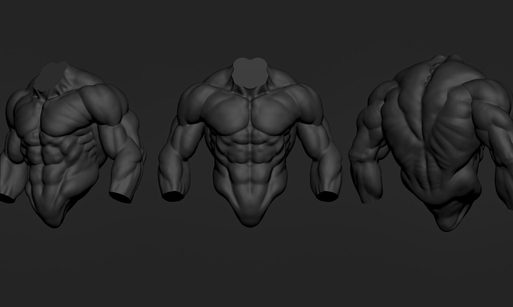 ArtStation - Torso Basemesh | Game Assets