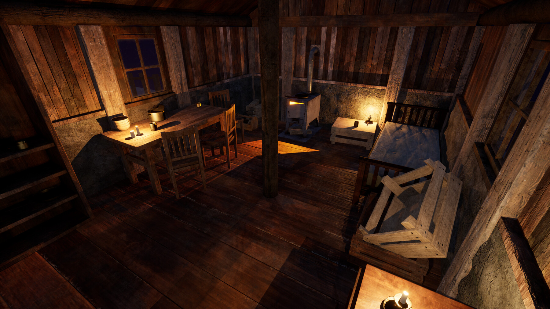 ArtStation - Modular Huts Asset | Game Assets