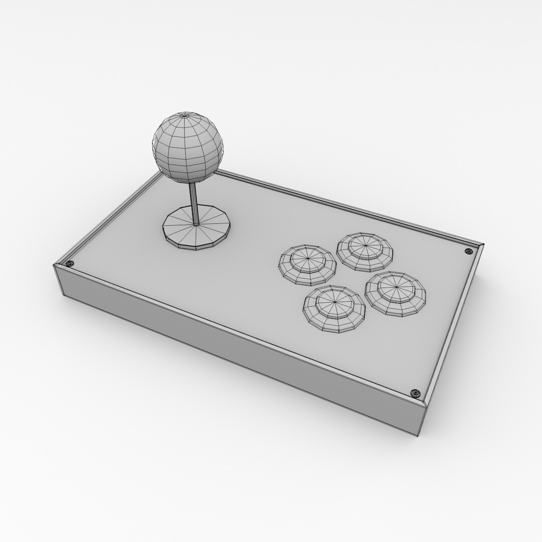 ArtStation - Arcade Joystick | Game Assets