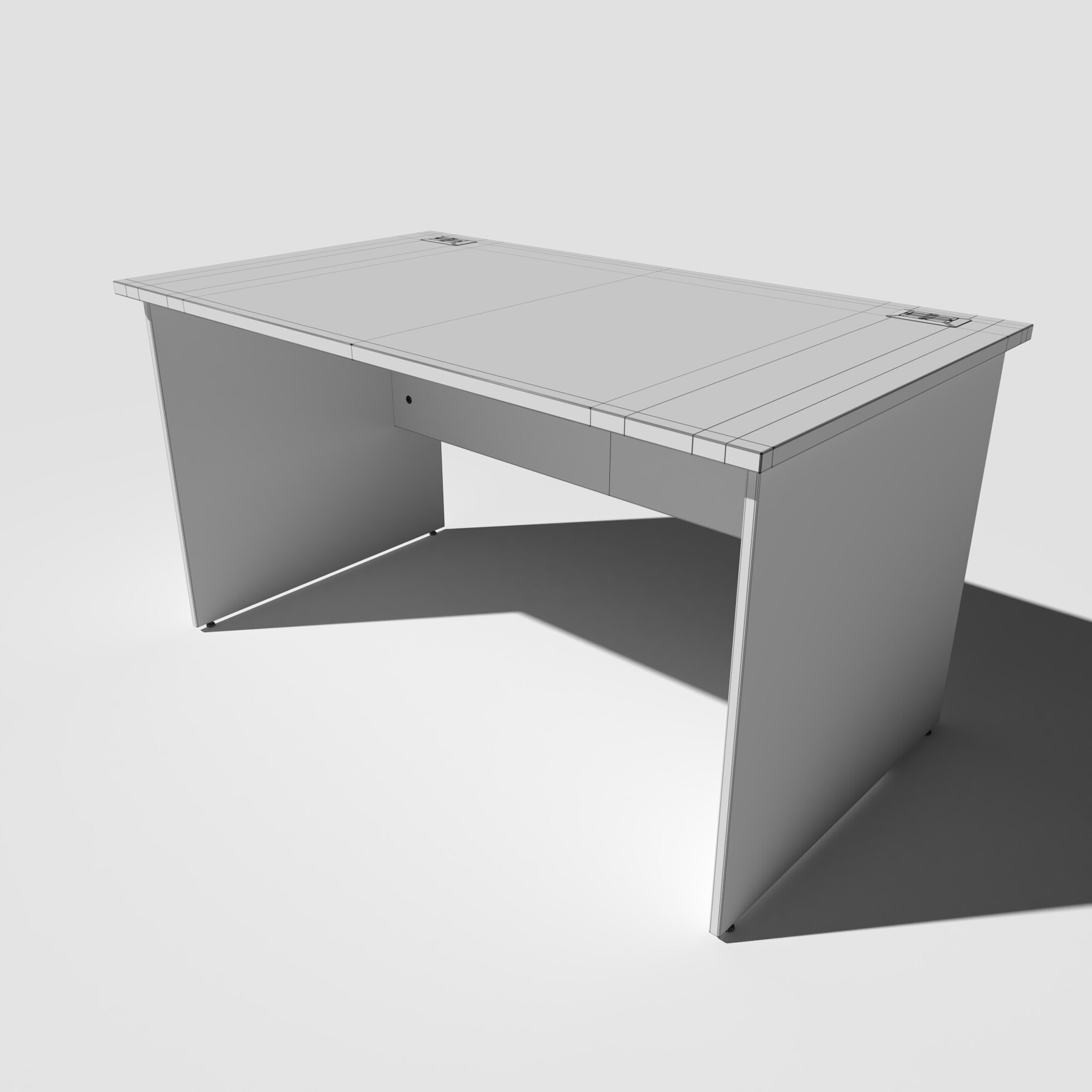 ArtStation - Office Desk Panel End | Resources