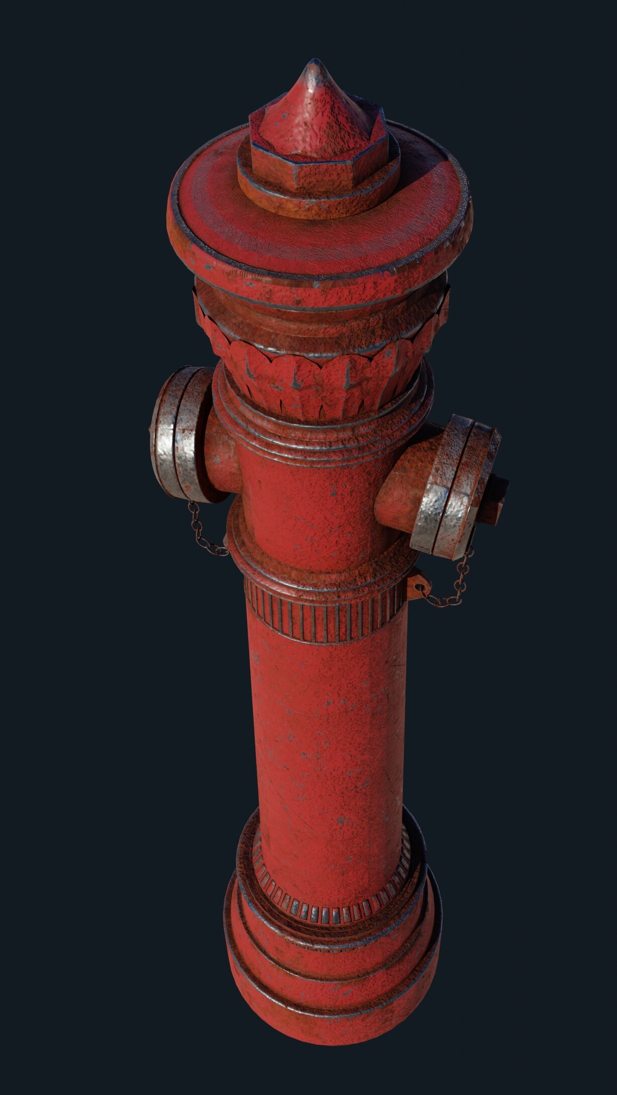 ArtStation - Fire Hydrant 50´s German style | Game Assets