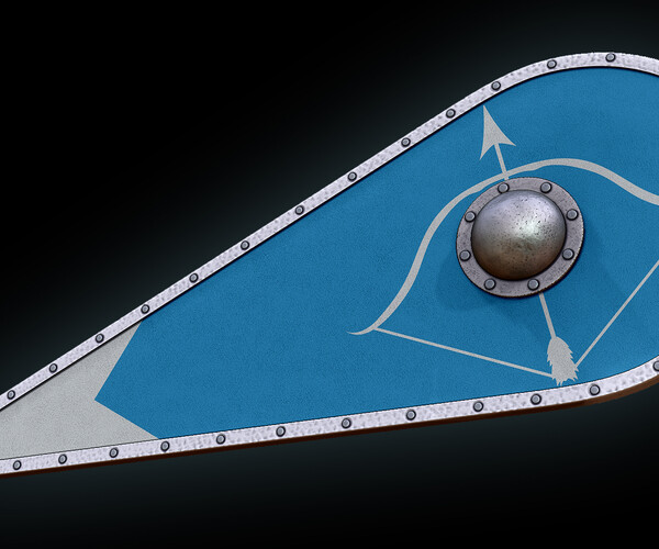 ArtStation - Modular Kite Shield | Resources