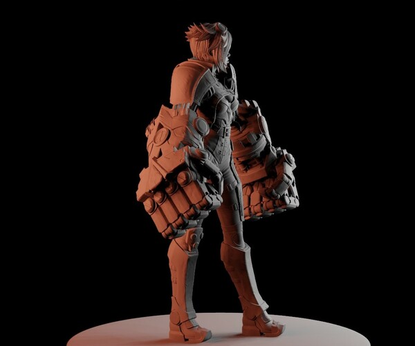 ArtStation - Vi 3D model - Good for printing | Resources