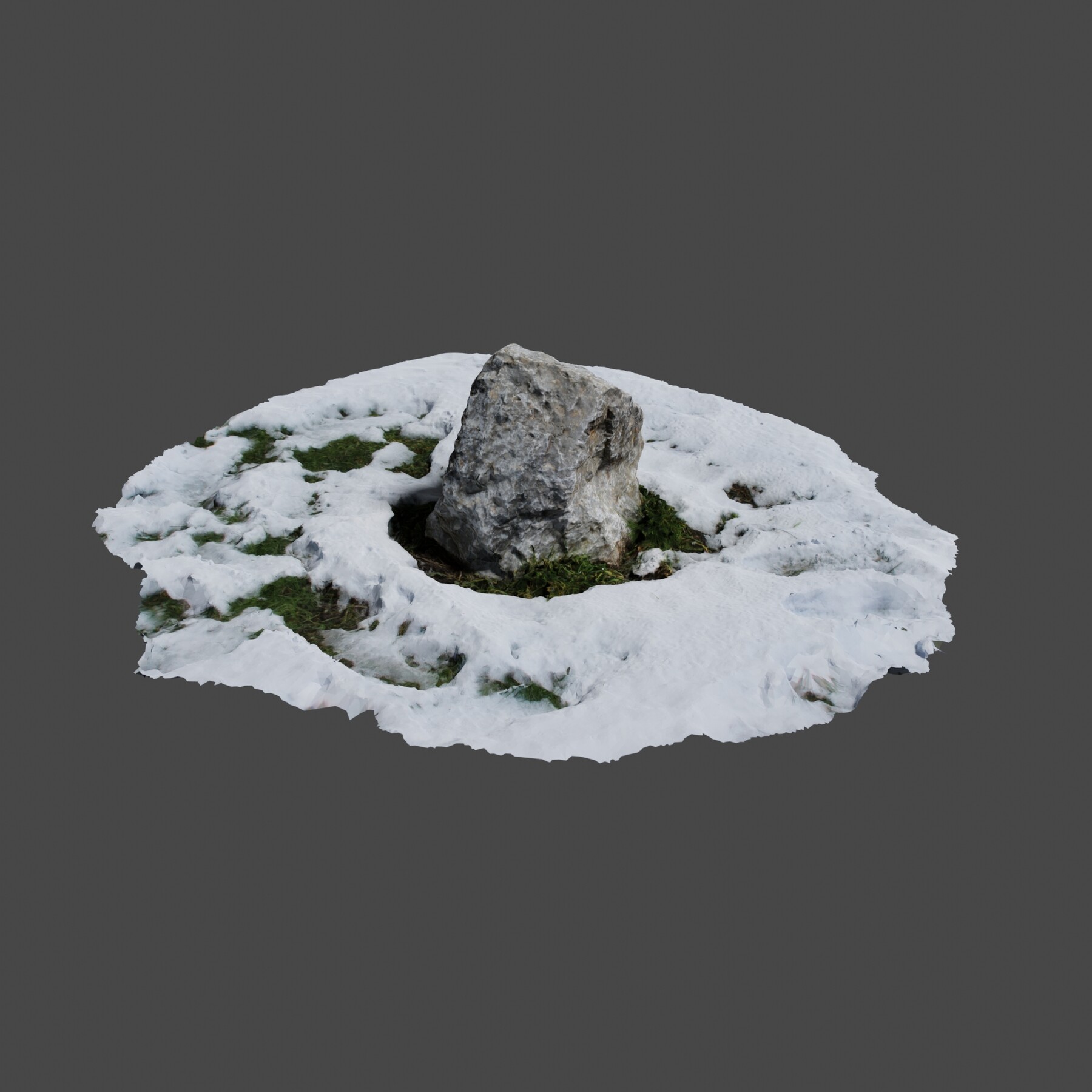 ArtStation - Stone In Snow - Photoscan | Resources