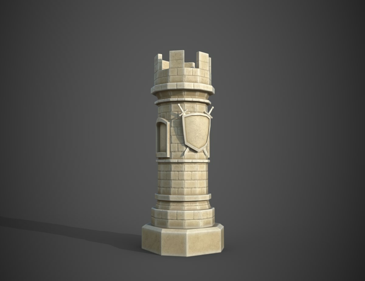 ArtStation - Chess game ready 3d models | Game Assets