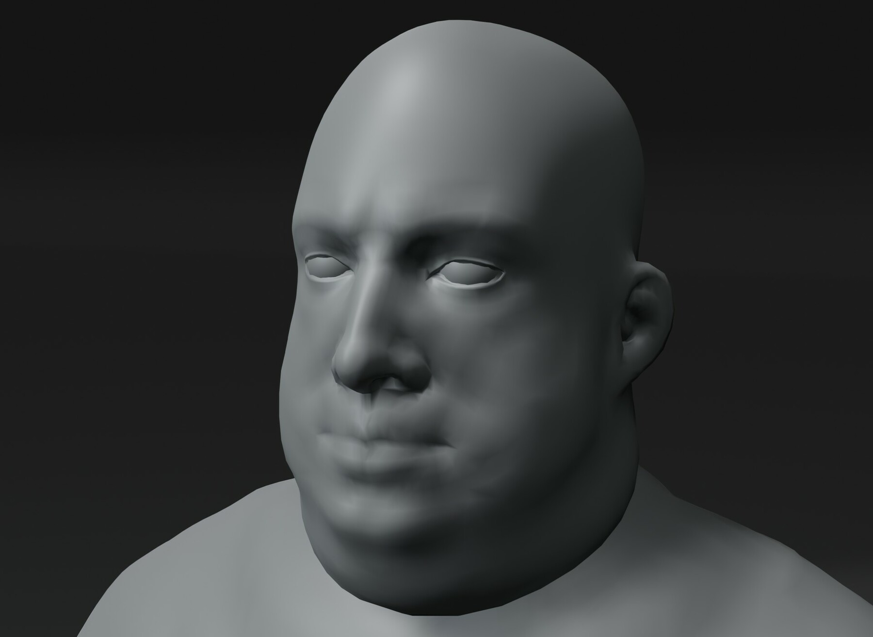 ArtStation - Fat Boy Kid Body Base Mesh 3D Model 20k Polygons | Game Assets