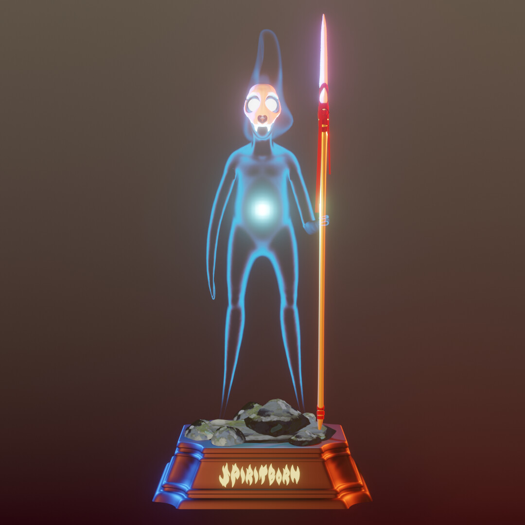 ArtStation - SpiritBorn Blend File. | Resources