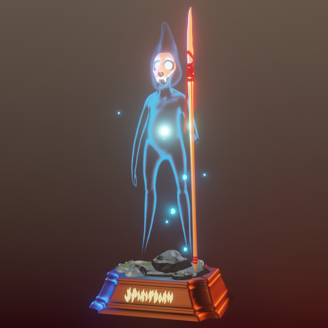 ArtStation - SpiritBorn Blend File. | Resources