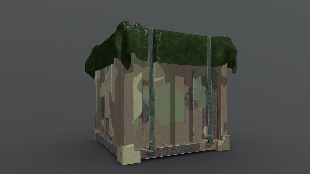 ArtStation - Military_Airdrop | Game Assets