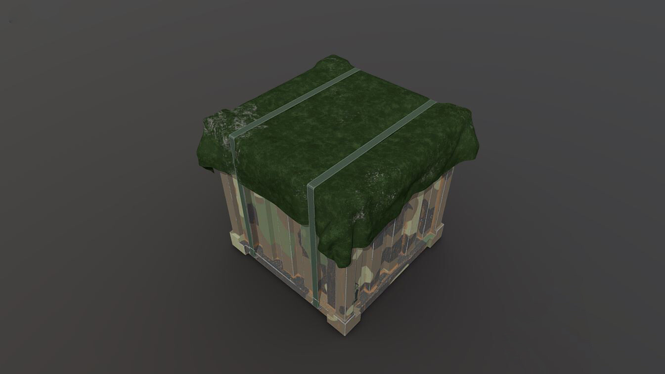 ArtStation - Military_Airdrop | Game Assets