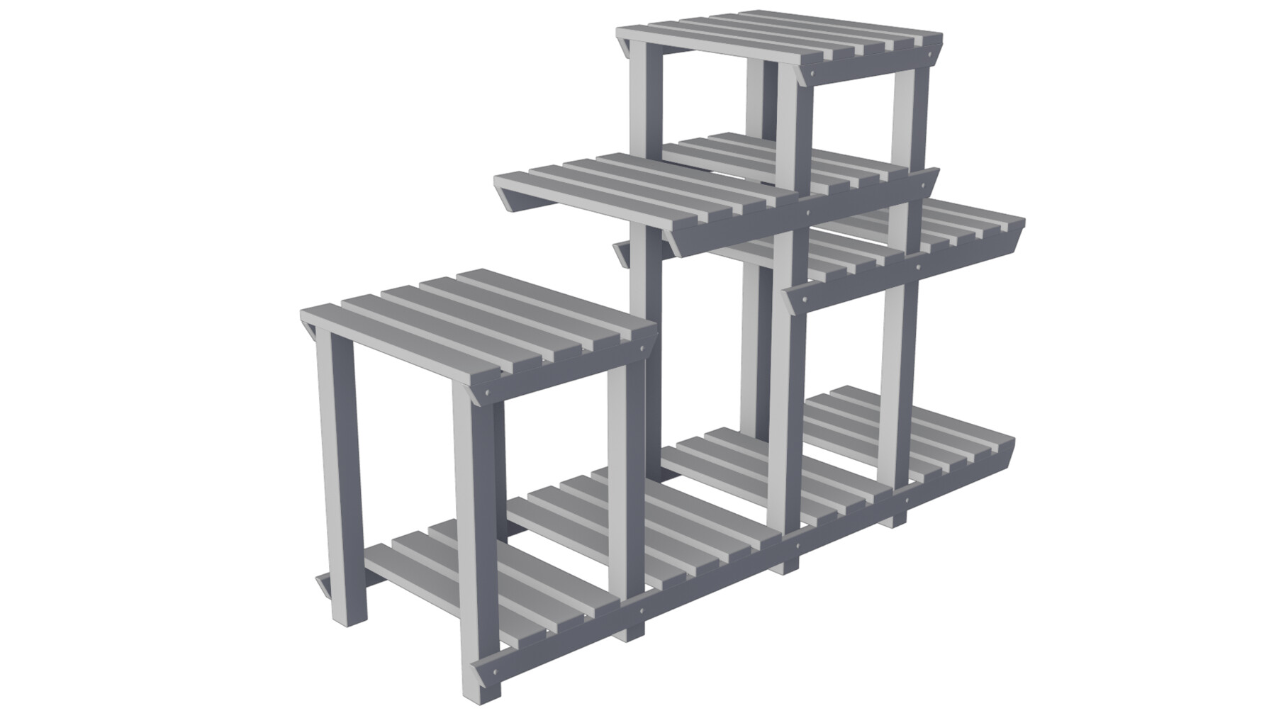 ArtStation - Platform Shelf Low-poly 3D model | Resources