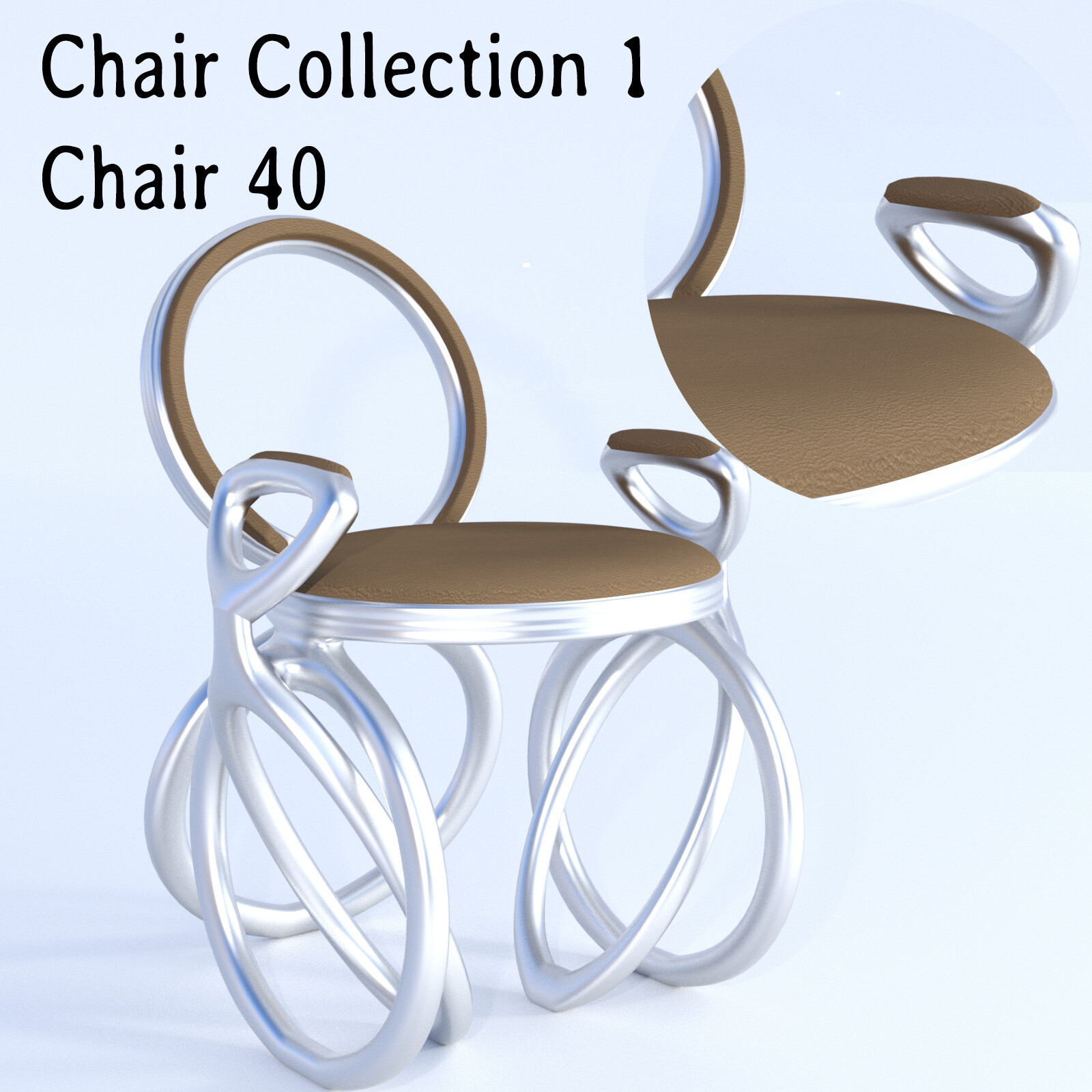 ArtStation - Chair Collection 1 for DAZ Studio | Resources