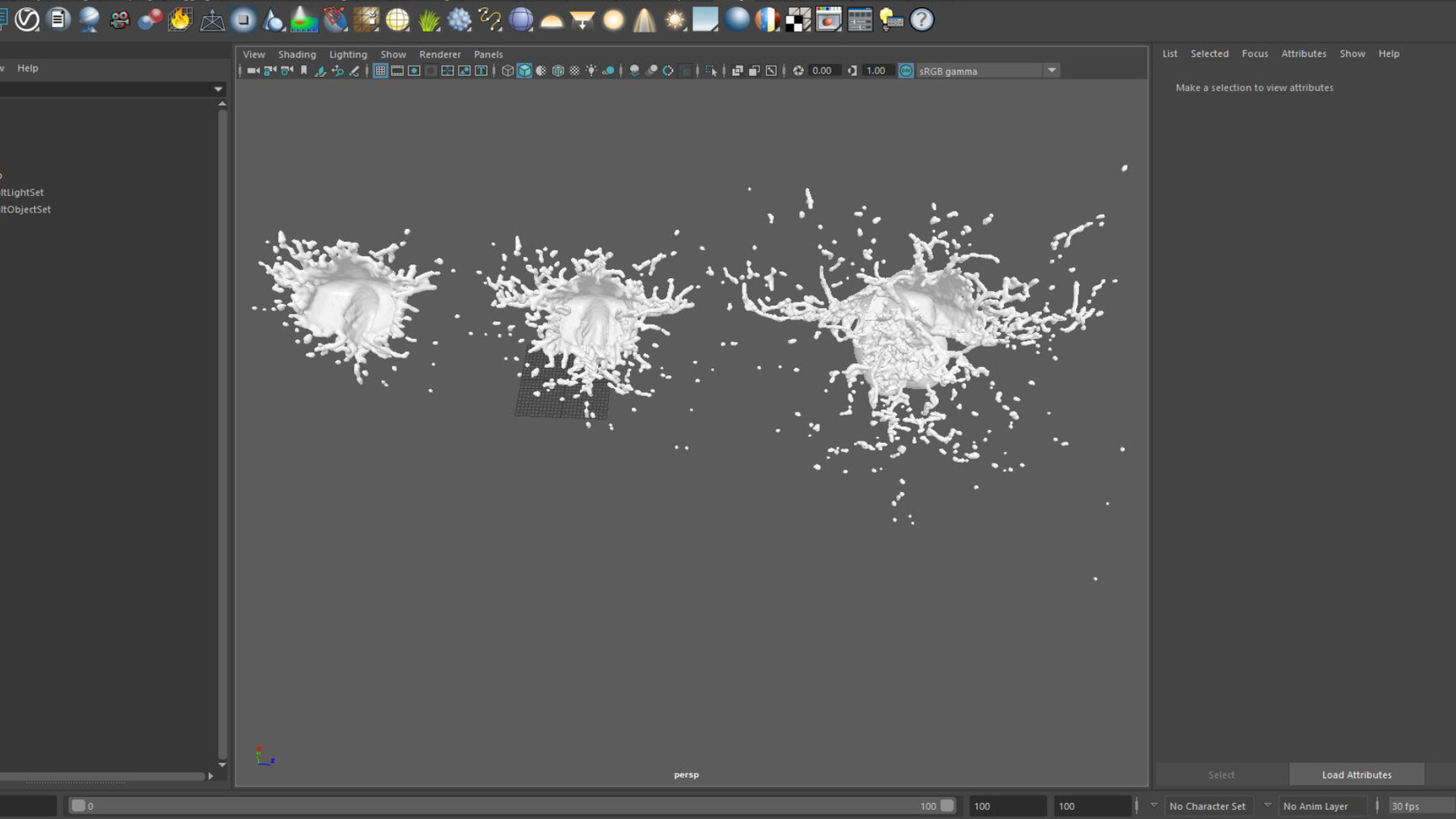 ArtStation - Water Splash 3D Model | Resources