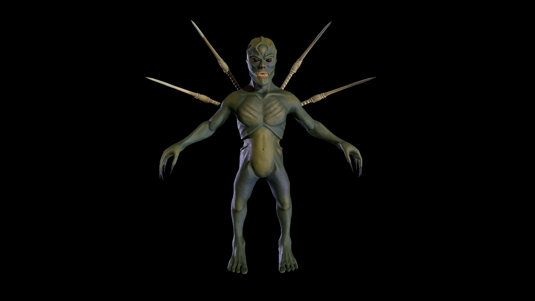 ArtStation - Alien Sorcerer | Game Assets