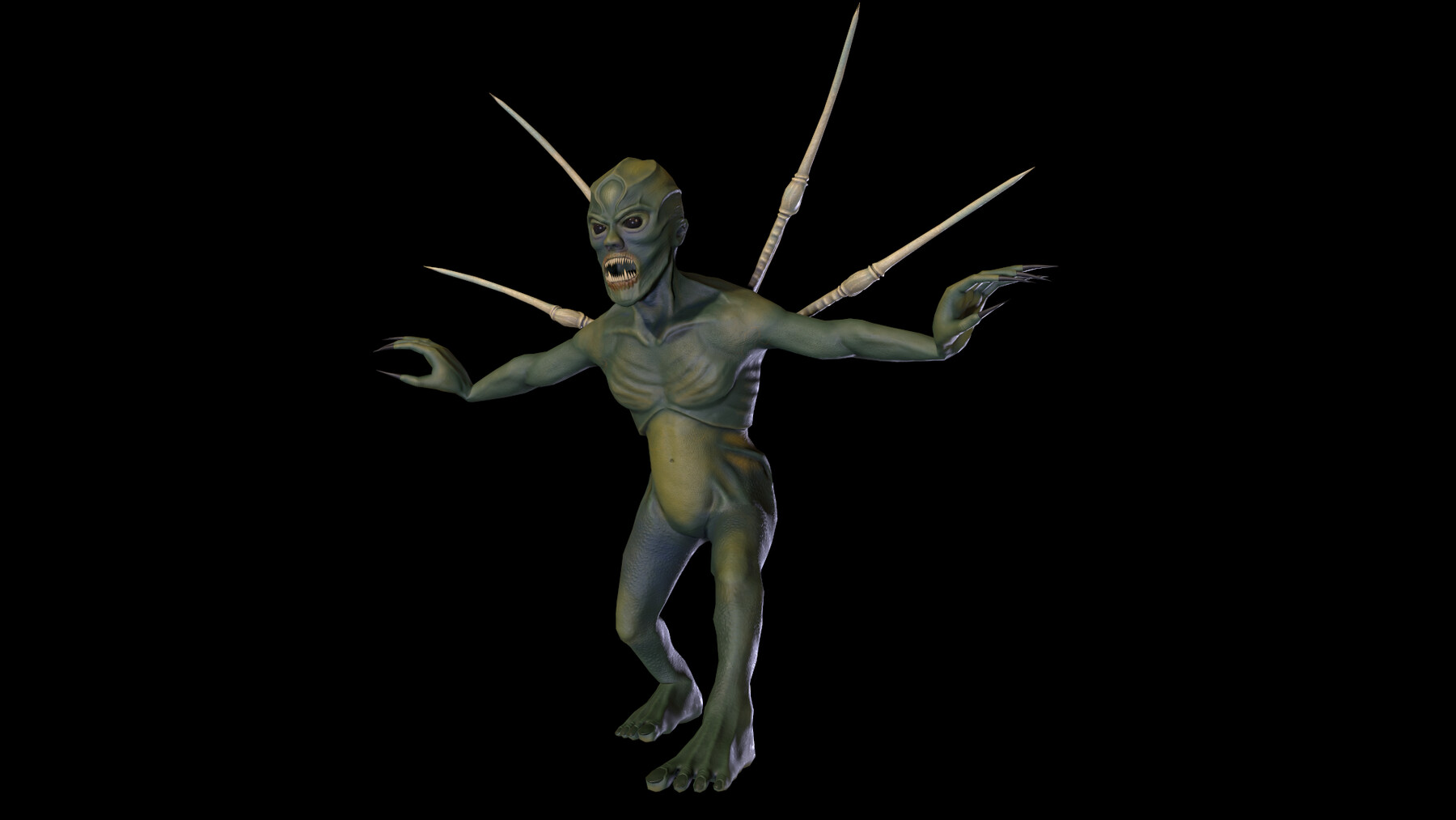 ArtStation - Alien Sorcerer | Game Assets