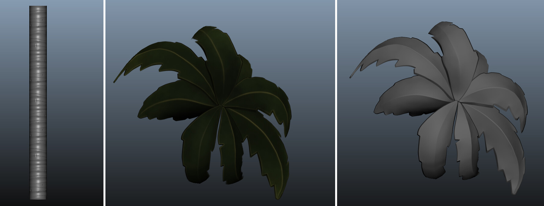 ArtStation - Stylize Palm Tree | Resources