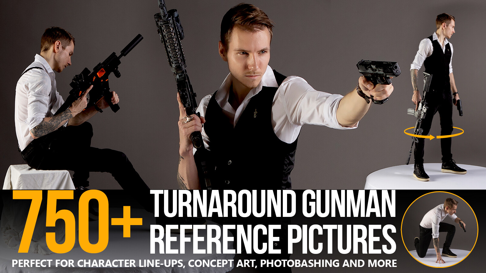 Grafit Studio - 750+ Gunman Reference Pictures