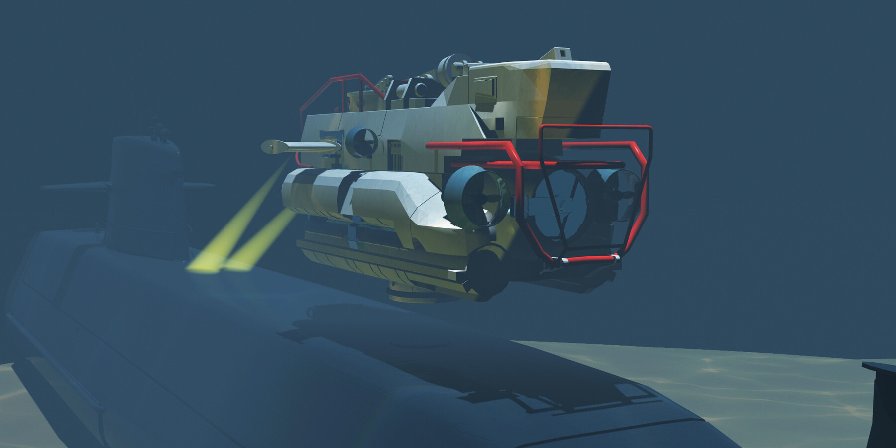 ArtStation - Nemo rescue sub 3d model | Resources