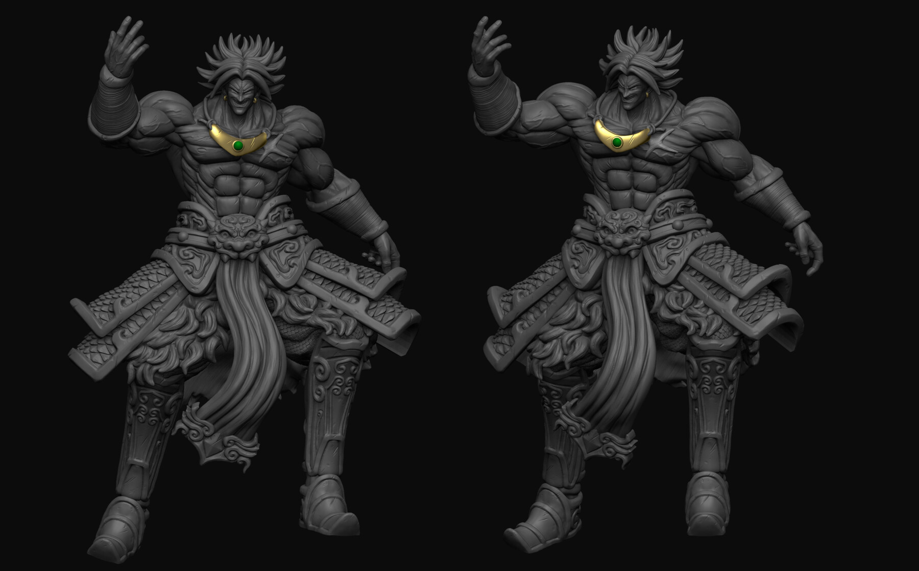 ArtStation - BROLY 3d model | Resources