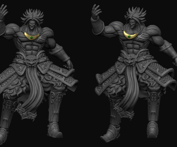ArtStation - BROLY 3d model | Resources