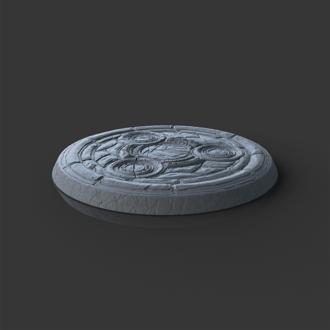 ArtStation - 16x 3D Printing Bases V.2 | Resources