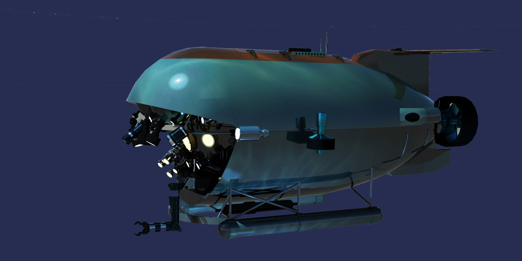 ArtStation - MIR sub 3D model | Resources